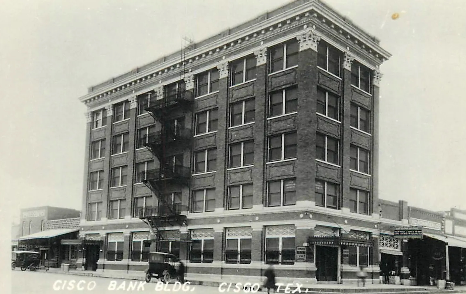 Cisco Bank Building In 1920s
